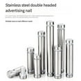 10Pcs Glass Fasteners Stainless Steel Advertising Standoffs Pin Nails ...