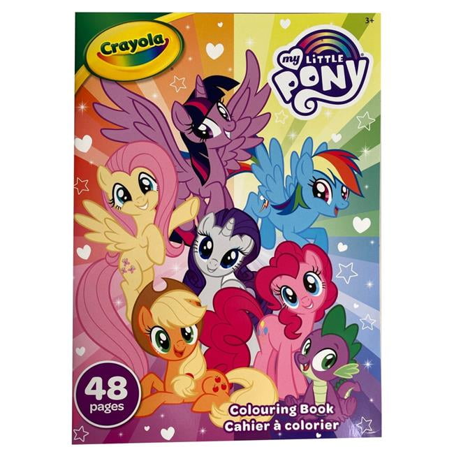 Crayola 30386020 My Little Pony 48 Page Coloring Book - Walmart.com