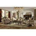 ACME Latisha Sofa w/8 Pillows(Same LV01576), Tan, Pattern Fabric ...