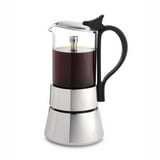 Fino Glass Top Espresso Coffee Maker, Brews up to 4 Servings - Walmart.com