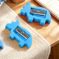 Lovely Bull Shaped Pencil Sharpener, One Hole Manual Bull Themed ...
