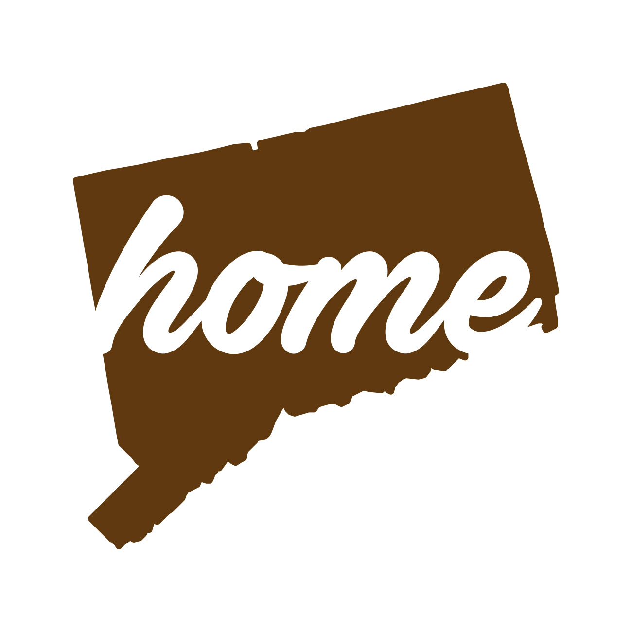 Connecticut Home Sticker Decal Die Cut - Self Adhesive Vinyl ...