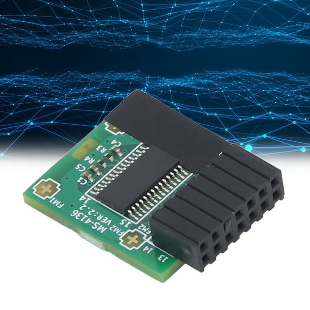 LPC TPM 2.0 Module, Stable Chipset TPM 2.0 Security Module Secure Key ...