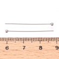 1 Set 304 Stainless Steel Head Pins Stainless Steel Color 30mm Head ...