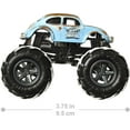 Hot Wheels Monster Trucks Playset, 1:64 Scale Toy Truck & Crushable Car ...