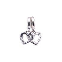 Pandora Rose Row Of Hearts Clip Charm 781978 - Walmart.com