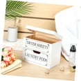 Fuliko Dryer Sheet Holder with Hinged Lid Farmhouse Dryer Sheet ...