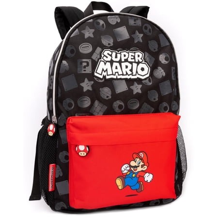 Super Mario All-Over Print Backpack | Walmart Canada