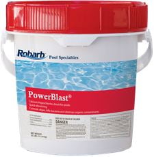 ROBARB™ POWERBLAST® GRANULAR POOL SHOCK, 25-LB. PAIL Advantis ...