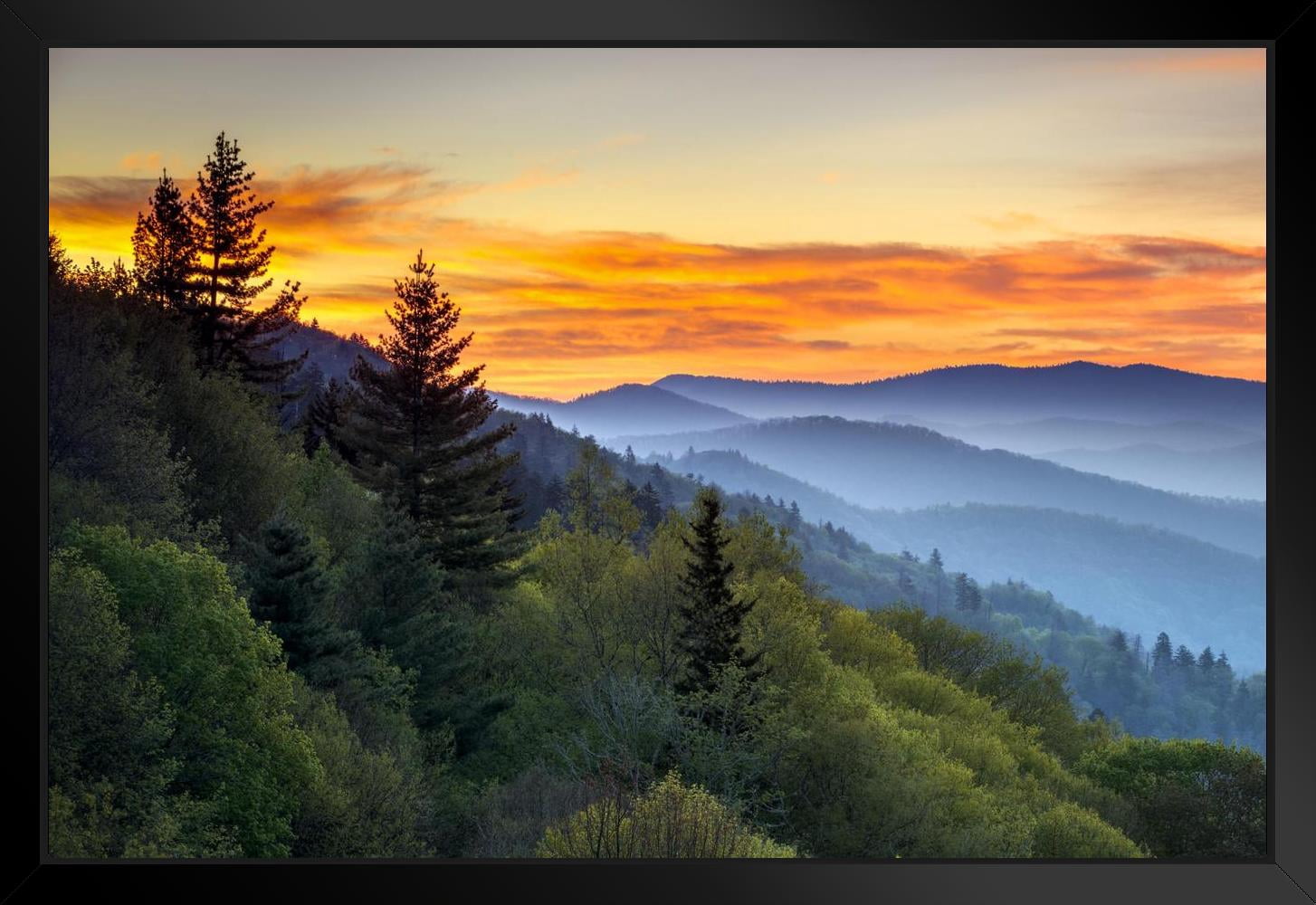 Great Smoky Mountains National Park Sunrise Photo Photograph Beach ...