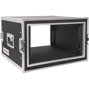 STRK-M30U Sound Town 30U Universal Steel Rack, w/ 3" Locking Casters ...