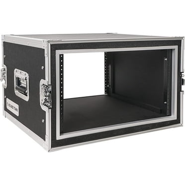Sound Town Shock Mount 8U ATA Rack Case with 21 Rackable Depth, 11U ...