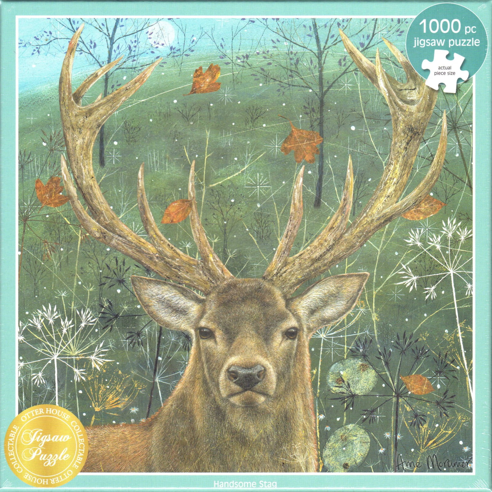 Otter House 1000 Piece Puzzle - Handsome Stag - Walmart.com