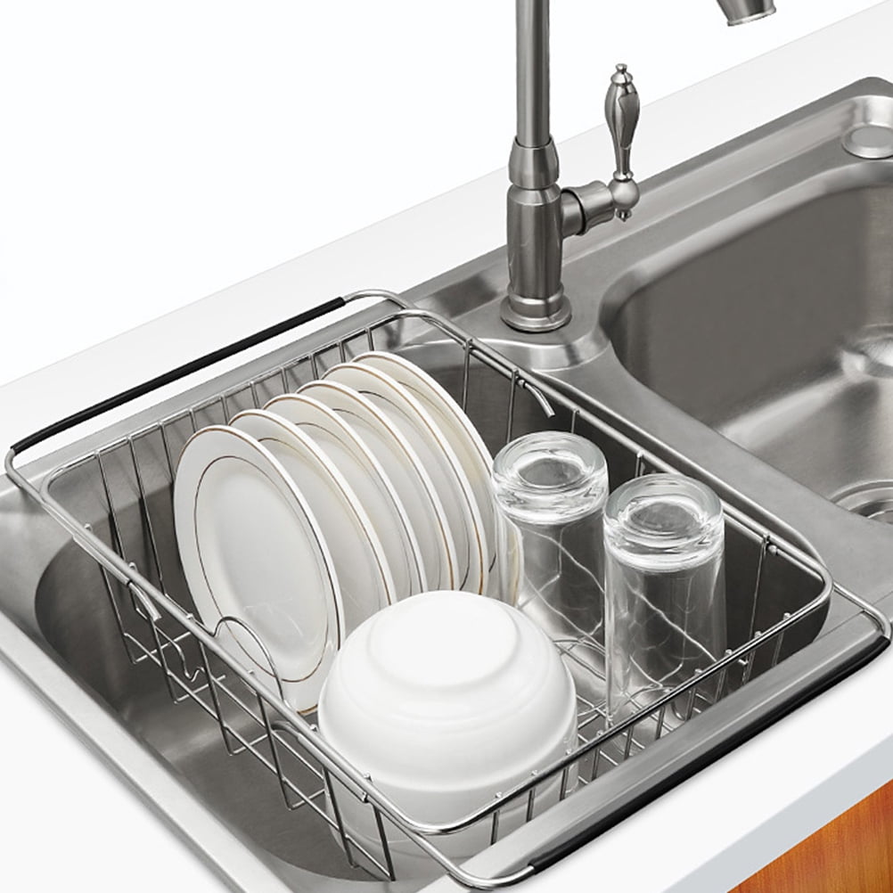 Click here for Phenofice Kitchen Sink Rack Dish Drainer Rectangul... prices