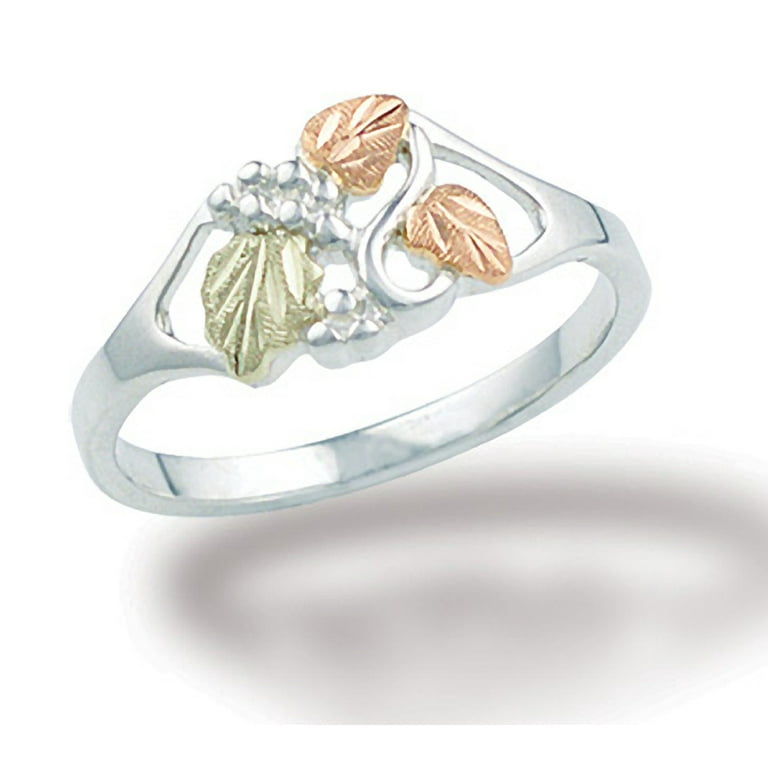 Ladies Black Hills Gold Rings