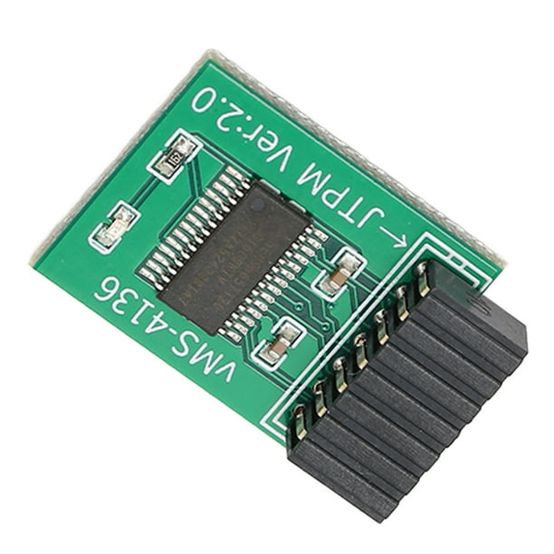 TPM LPC Module, LPC Interface TPM 2.0 Module 14Pin Easy Connection For ...