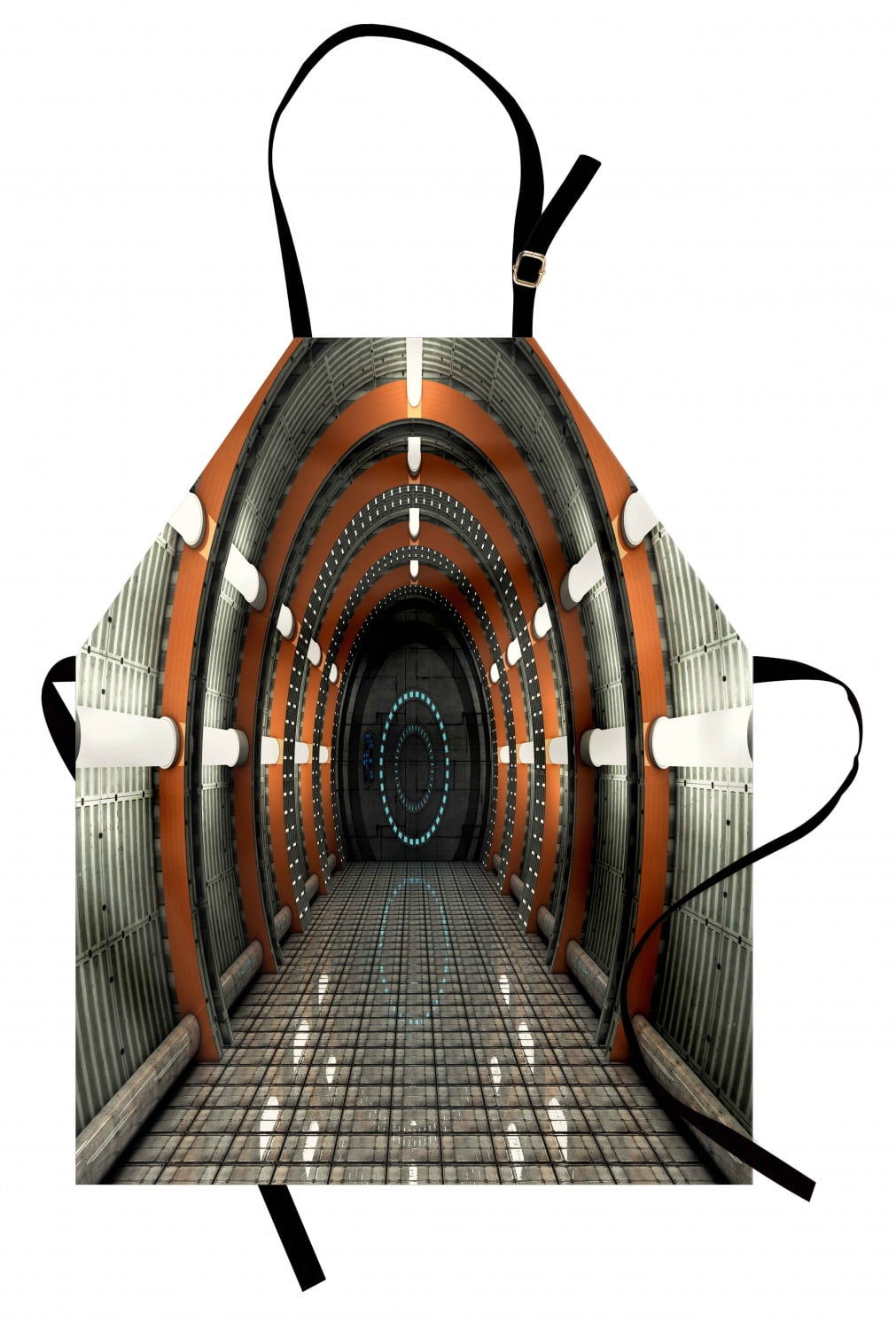 Outer Space Apron Digital Orbital Station Room Artificial Satellite in ...