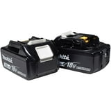 Makita BL1850B-2 18V 5.0Ah Fast-Charging LXT Lithium-Ion Battery 2-Pack, Compatible with Star ...