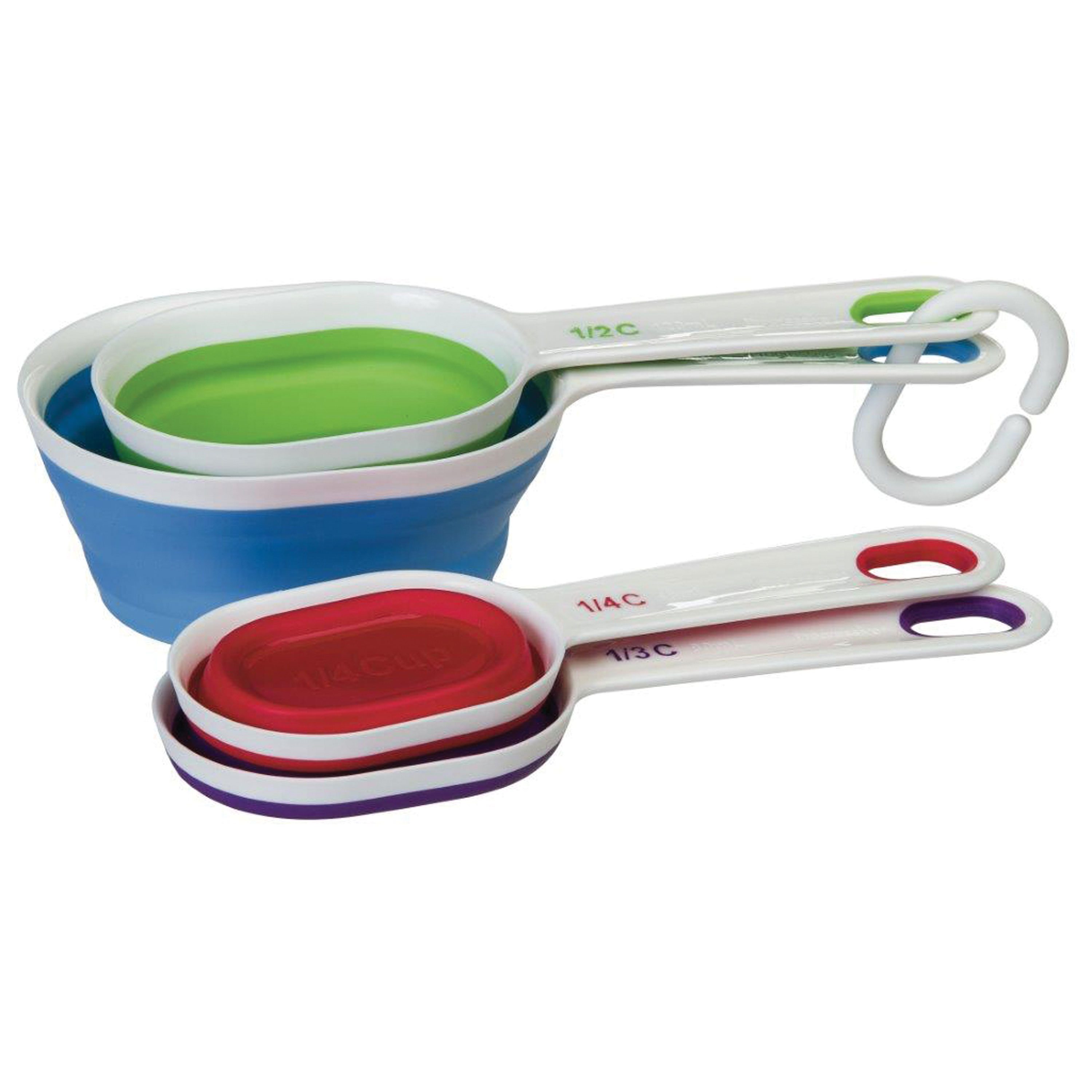 Progressive International BA-545 Collapsible Measuring Cups - Walmart ...