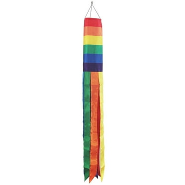 In the Breeze 4847 — Rainbow Column Value Windsock, 33-Inch — Colorful ...