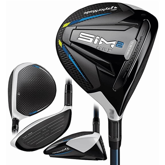 TaylorMade SIM 2 MAX 15* 3 Wood Golf Club, Regular Flex, Graphite, V ...