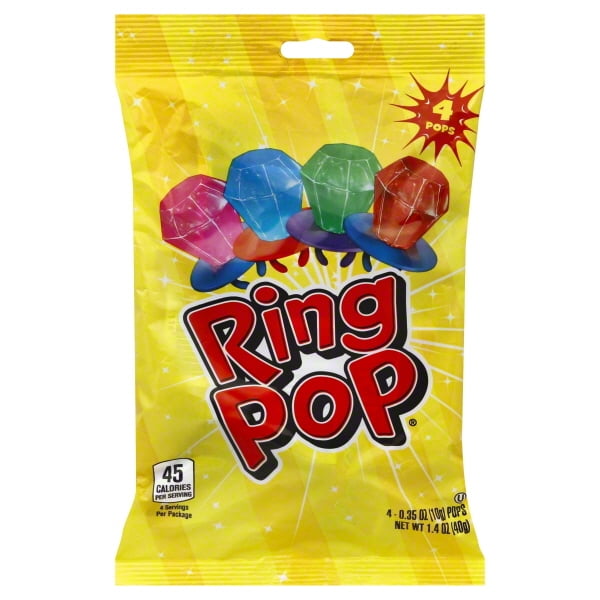 Topps Ring Pop Candy, 4 ea - Walmart.com
