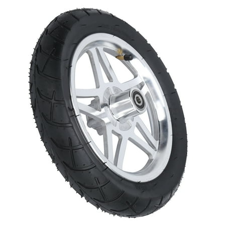 Peahefy Wheel Rim And Tires Set Strong Grip 12 Inch Tires Non Slip With ...