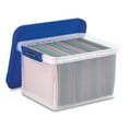 "Heavy Duty Plastic File Storage, Letter/Legal Files, 14"" X 17.38"" X ...