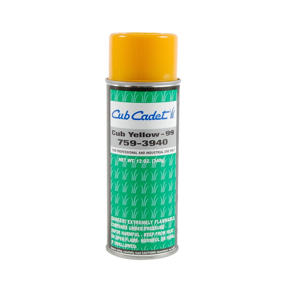 CUB CADET 759 3940 Cub Yellow 99 Spray Paint 12oz Aerosol Spray Paint cub-cadet-759-3940-cub-yellow-99-spray-paint-12oz-aerosol-spray-paint