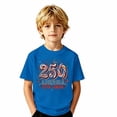 250th Anniversary Usa Shirt Boys Girls Crewneck Pullover Casual Short ...