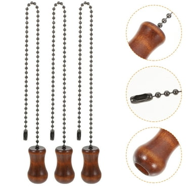 Vintage 2PCS Red Ceiling Fan Pull Chain Pull Chain Light Fixture ...