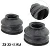 Universal Rubber Ball Joint Rubber Dust Boot Covers Track Rod End Set ...