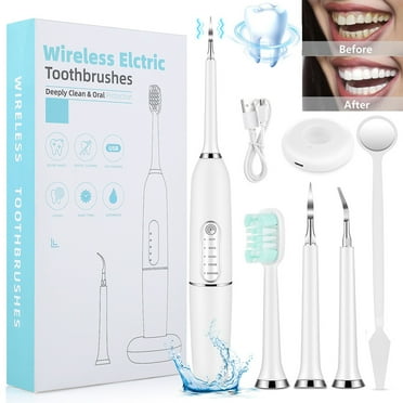 KIBVOE Ultrasonic Calculus Remover for Teeth - Plaque Remover for Teeth ...