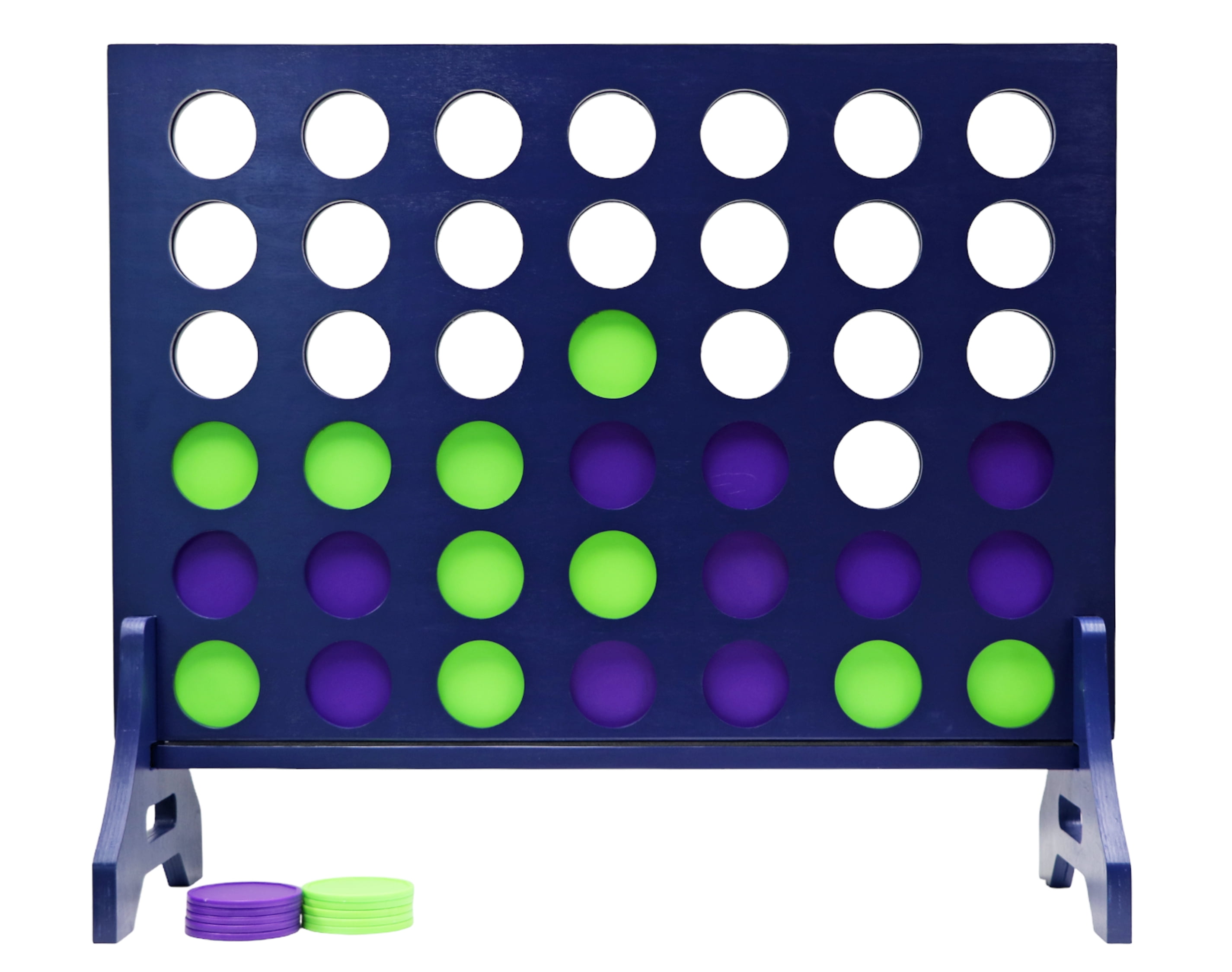 Tailgating Pros Premium Giant Four in a Row with Carrying Case - Jumbo ...