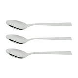 Mainstays Chiazza Stainless Steel Dinner Spoon, Set of 3, Silver ...