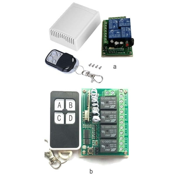 justharion RF Switch Wireless Simple Matching 433MHZ Remote Control ...