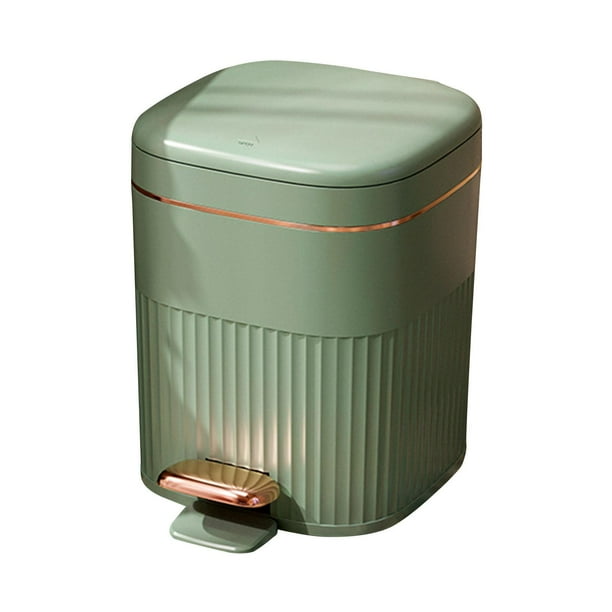 Household Dustbin Foot Pedal Garbage Bin Simple Kitchen Waste Basket ...