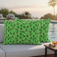 Brown Ladybugs Outdoor Waterproof Pillow Covers, Farmhouse Country ...