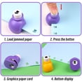 Punch Craft Set, 8 Pack Hole Punch Shapes, Paper Punchers for ...