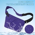 Anti Theft Crossbody Bag, One Shoulder Chest Sling Bag Multi Pockets ...