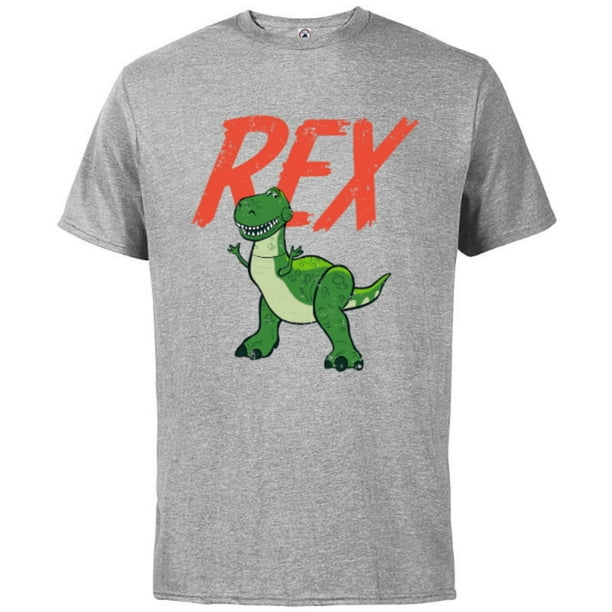 Disney Pixar Toy Story 4 Rex Dinosaur T-Shirt - Short Sleeve Cotton T ...