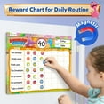 D-FantiX Reward Chart for Kids, Chore and Behavior Sticker Chart with ...