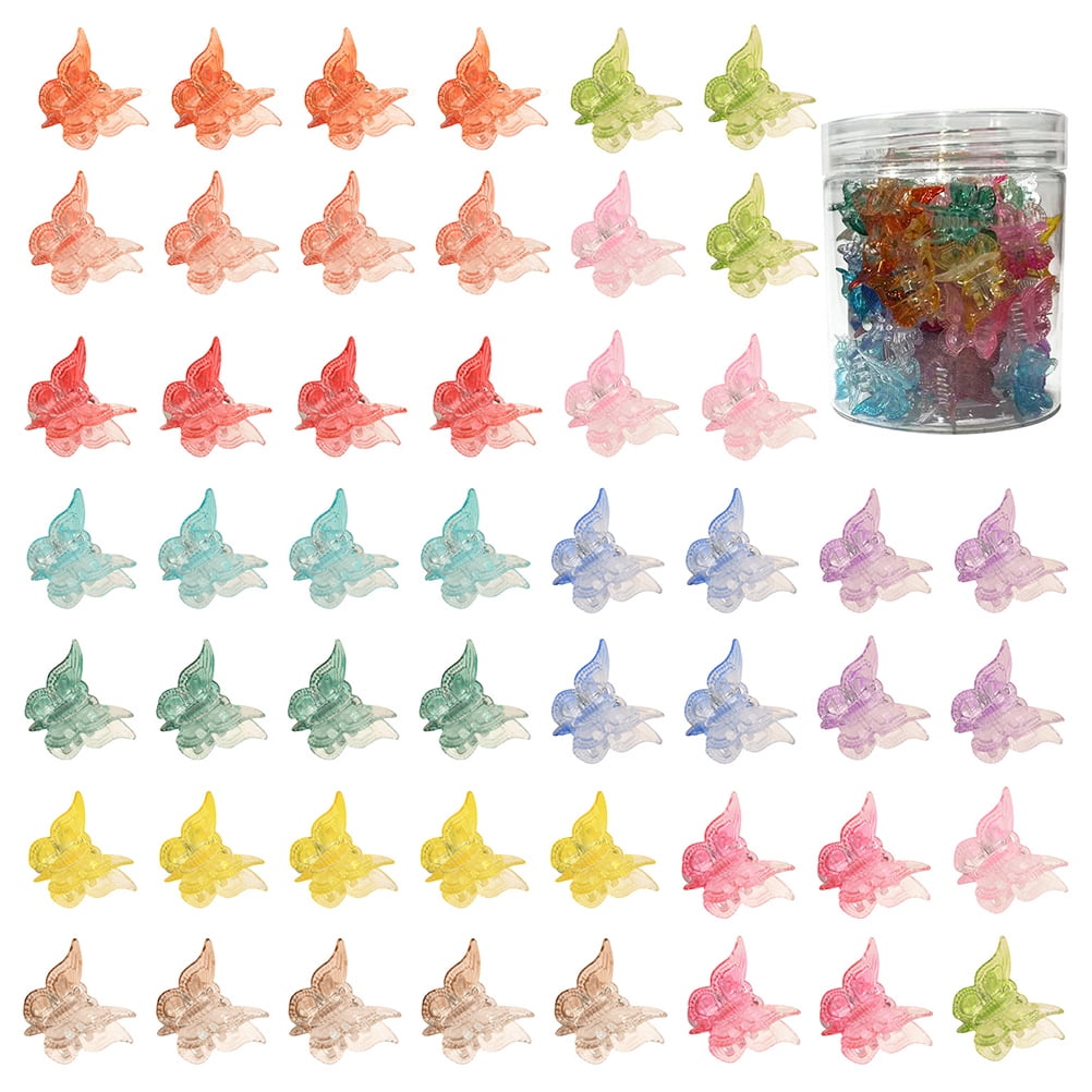 Click here for Milisten 50pcs Mini Claw Clips Butterflies Hair Cl... prices