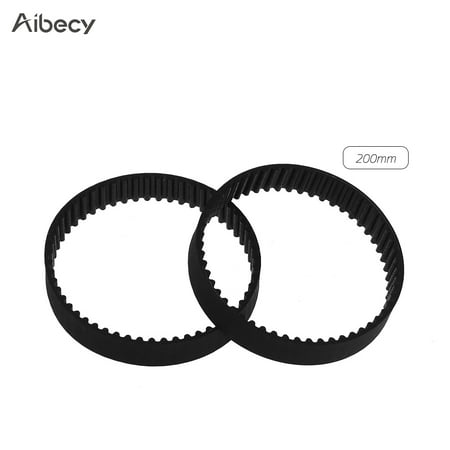 Aibecy GT2 Closed-Loop Timing Belt Rubber Synchronous Belts W=6mm L=110 ...