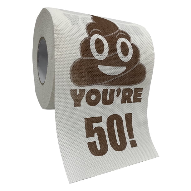 Rollo Papel Higiénico Con Caca Regalos Cumpleaños para Mujeres Y ...