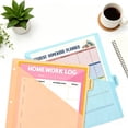 Kilougeis Under $5 8 Tabs Binder Dividers with Two Pockets,Thickened ...