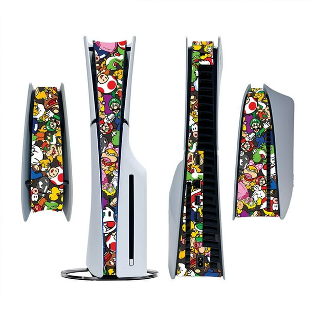PS5 slim sticker in the middle, PS5 slim decorative skin, PS5 slim ...