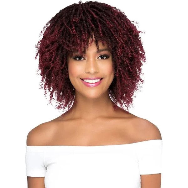 Vivica A. Fox Synthetic Pure Stretch Cap - CAYKEE (1B Off Black ...