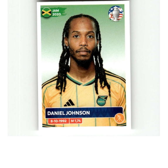 2024 Panini CONMEBOL Copa America Sticker #JAM15 Daniel Johnson Jamaica ...