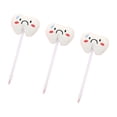 6 Pcs Lovely Plush Gel Pen 1.0mm Neutral Pen Signature Pen Cartoon ...